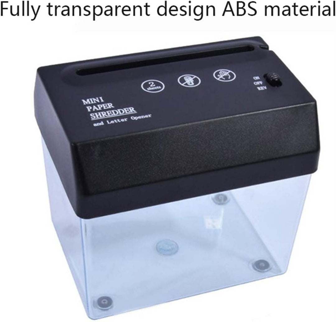 Mini paper shredder for the desk – compact, quiet, and efficient ...