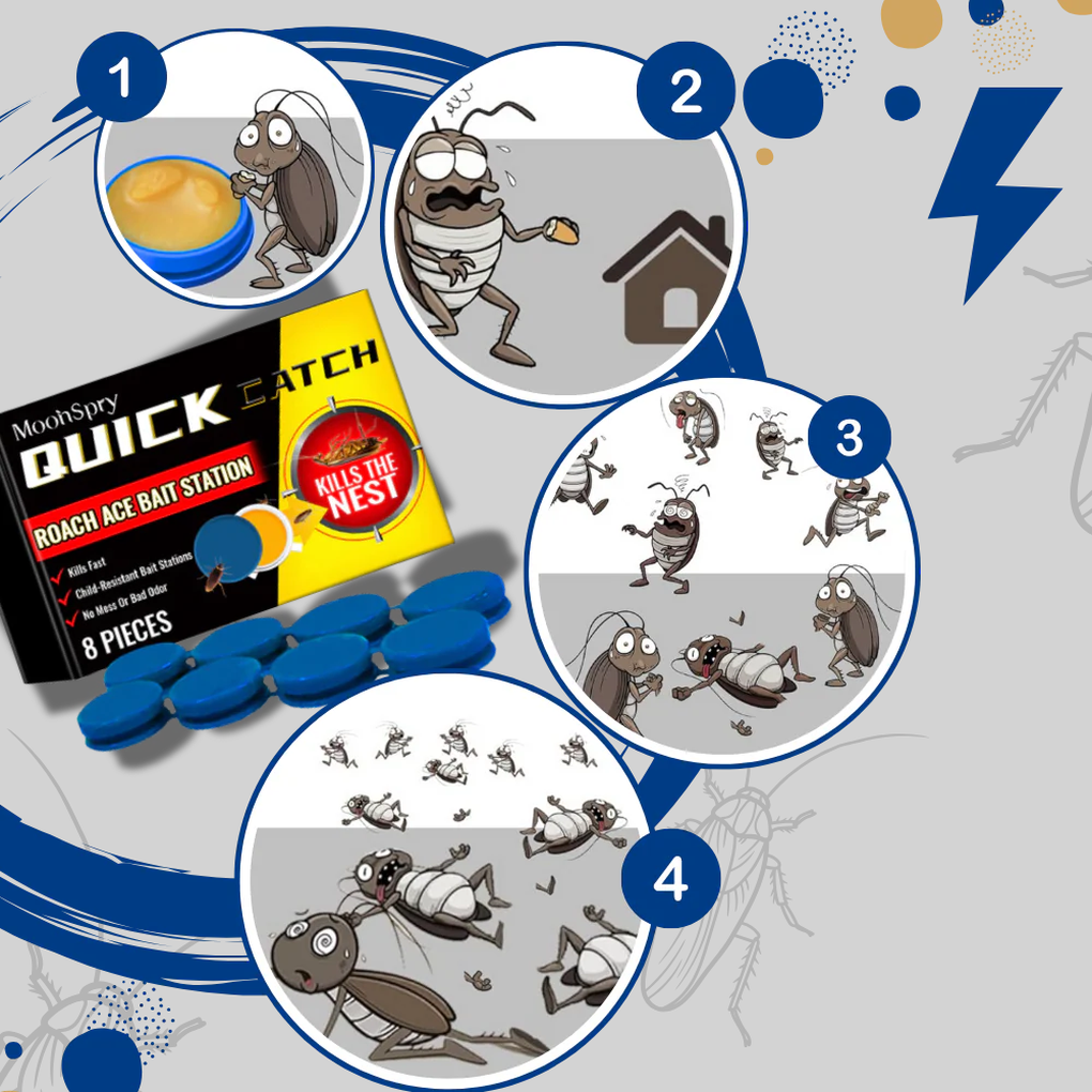 Odorless cockroach traps Discreet pest control – Senna Mode